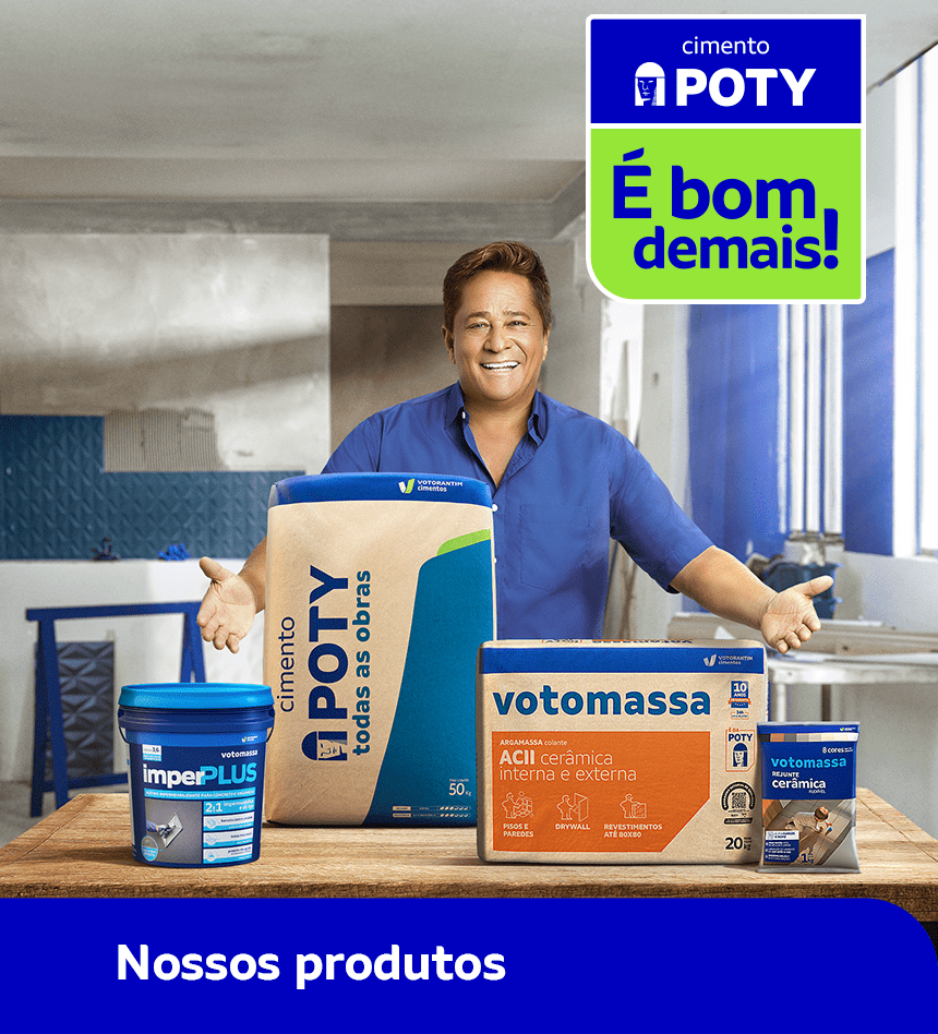 Cimento Poty: É bom demais!