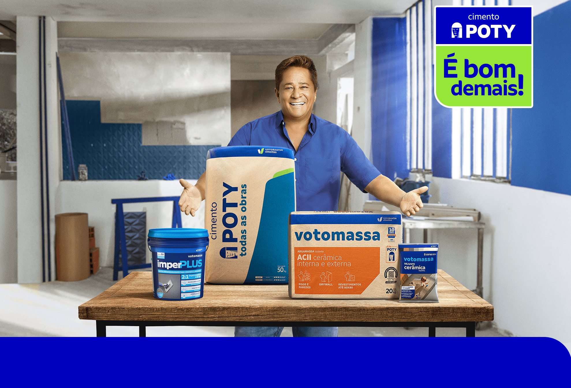 Cimento Poty: É bom demais!